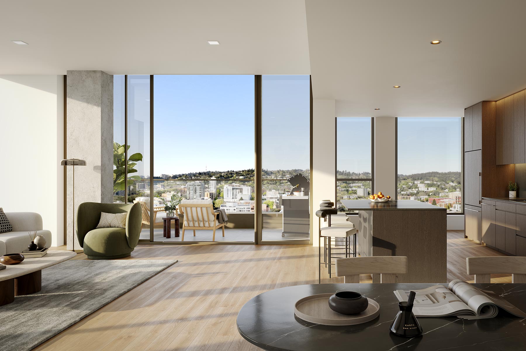 11W offering studio, 1, 2, & 3-bedroom apartments in Portland